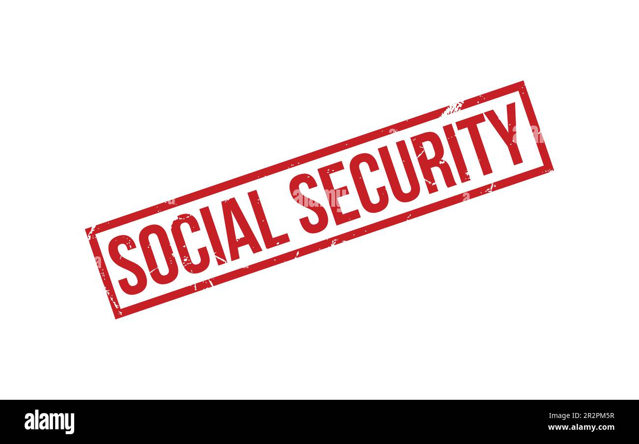 Social Security Rubber Stamp Seal Vector Stock Vector Image & Art - Alamy