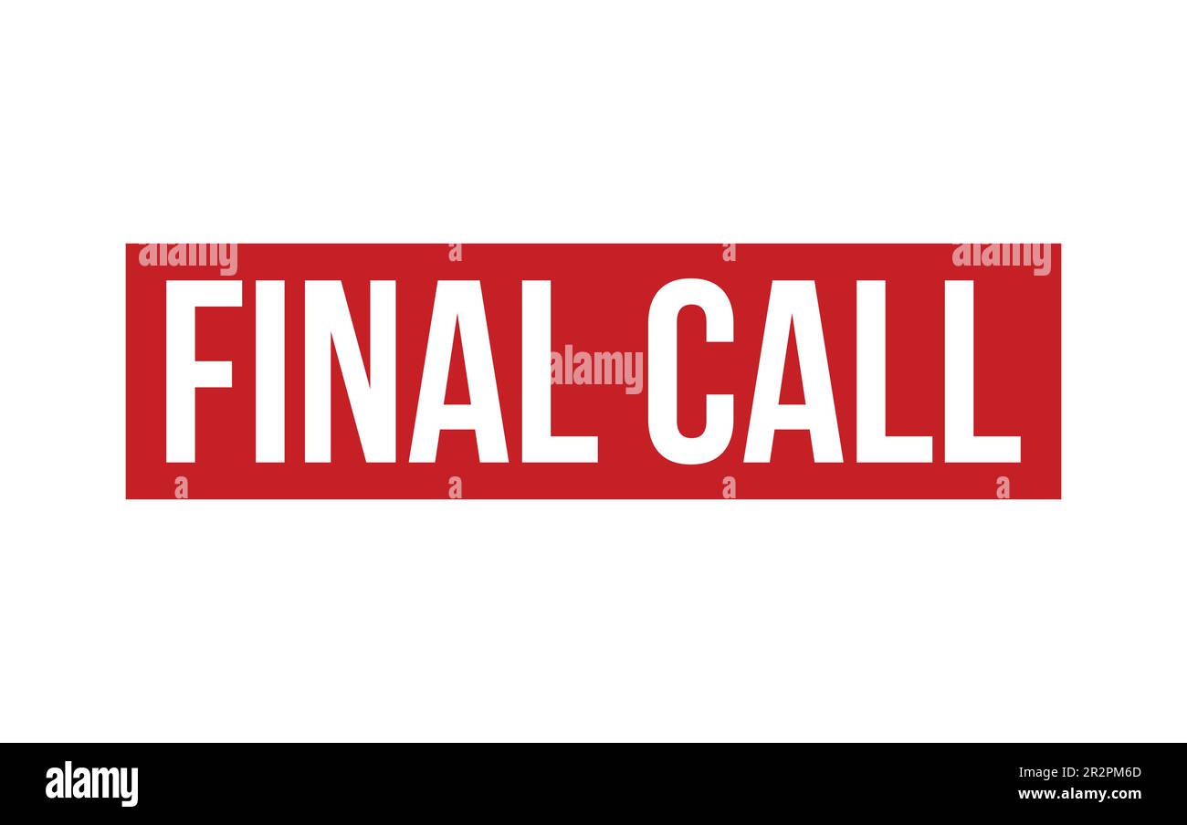 Final call stamp hi-res stock photography and images - Alamy