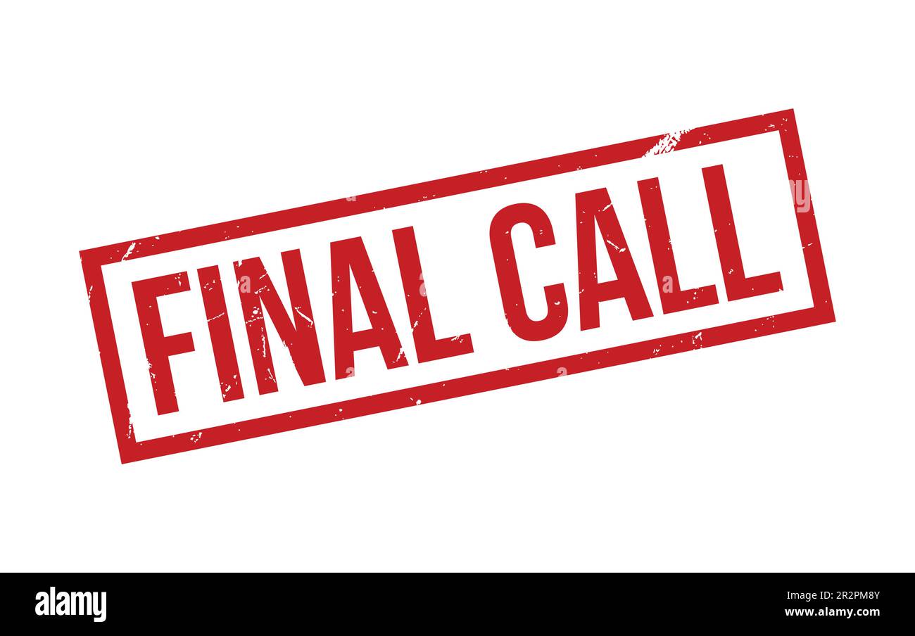 Final call stamp hi-res stock photography and images - Alamy