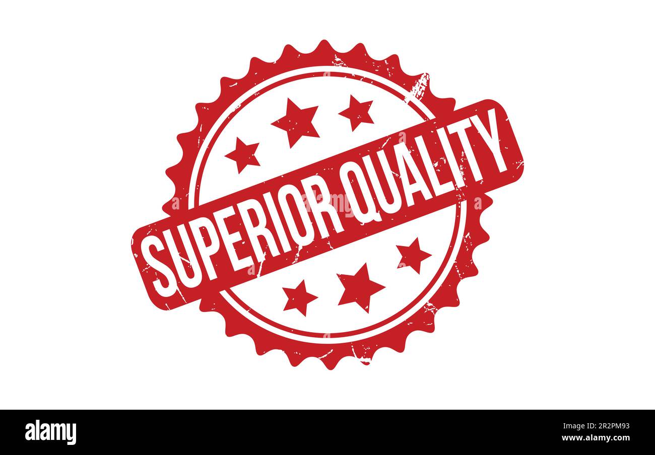 Superior Quality Rubber Stamp Seal Vector Stock Vector Image & Art - Alamy