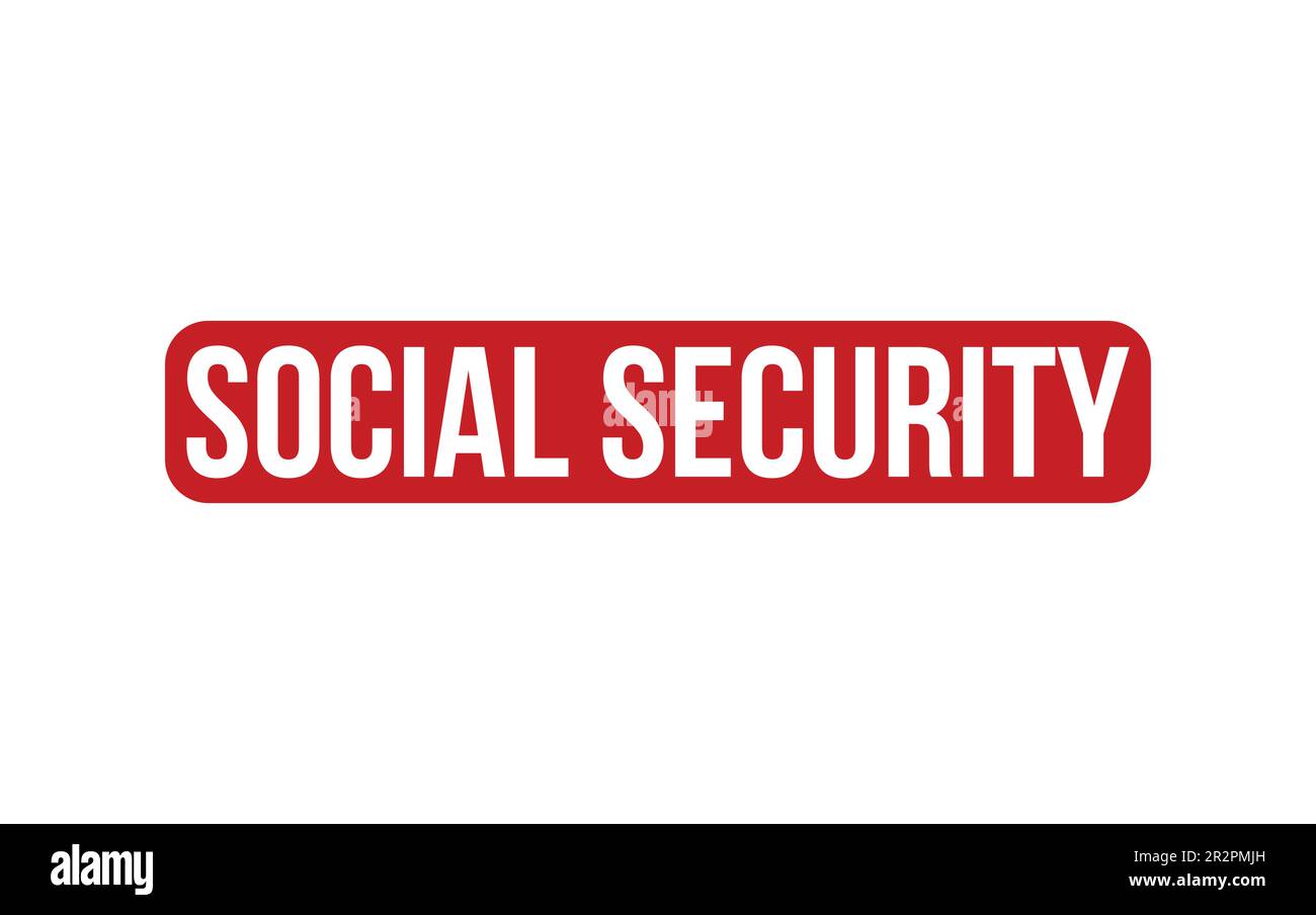 Social Security Rubber Stamp Seal Vector Stock Vector Image & Art - Alamy