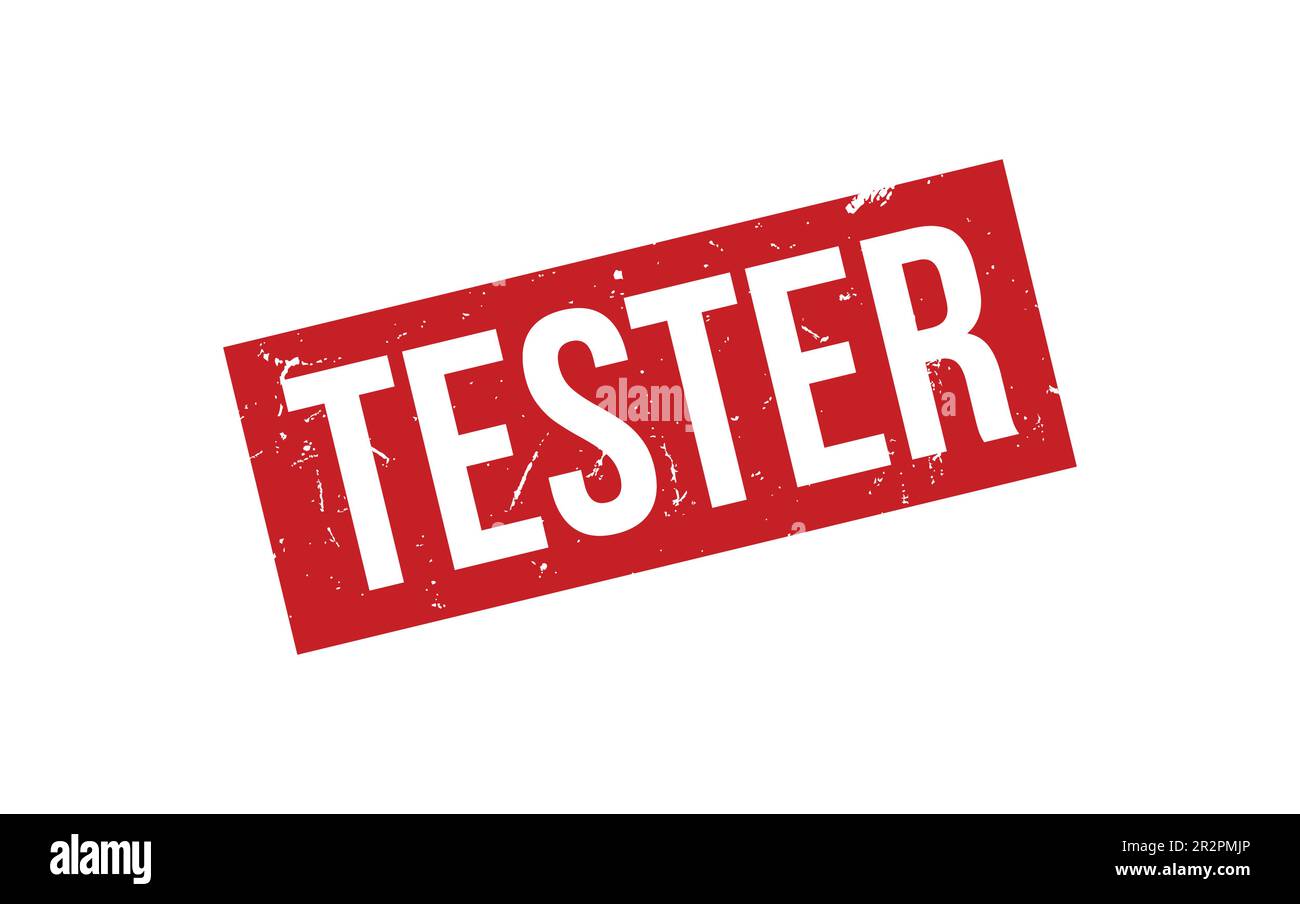 Tester rubber stamp hi-res stock photography and images - Alamy