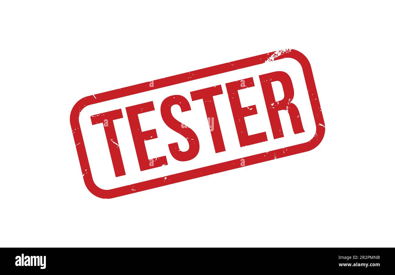 Tester stamp hi-res stock photography and images - Alamy