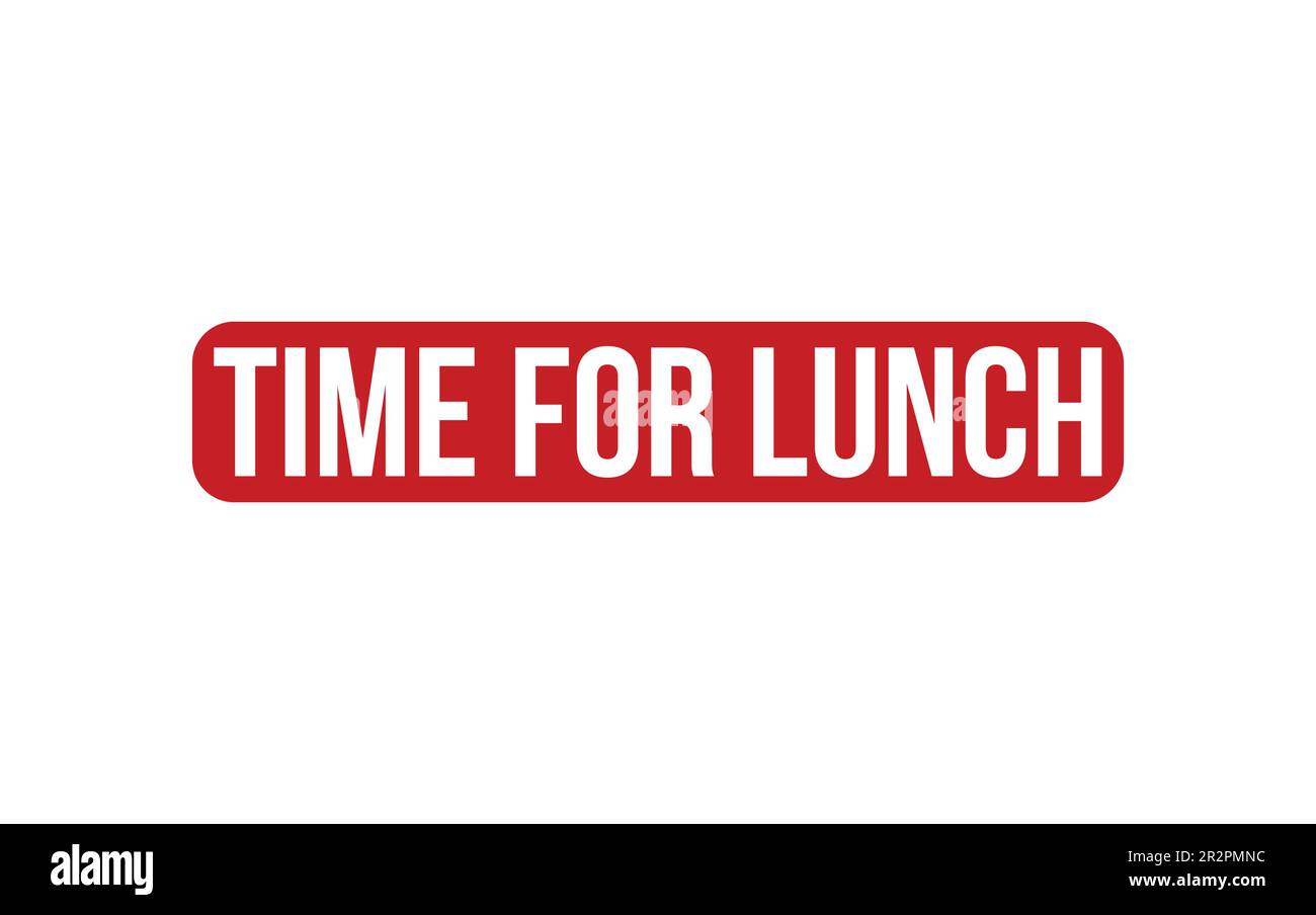Lunch time word Stock Vector Images - Alamy