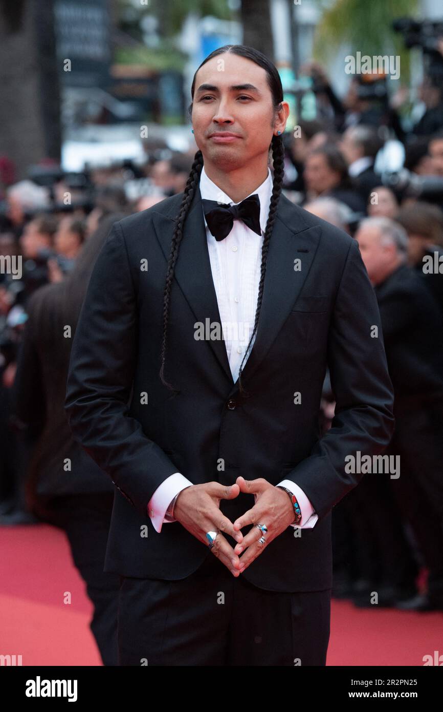 Cannes, France. 20th May, 2023. Tatanka Means attending the Killers Of ...