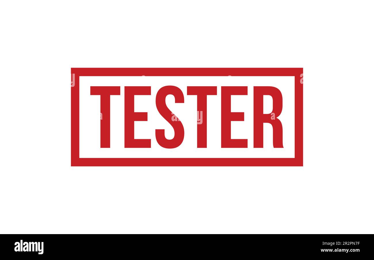 Tester rubber stamp hi-res stock photography and images - Alamy