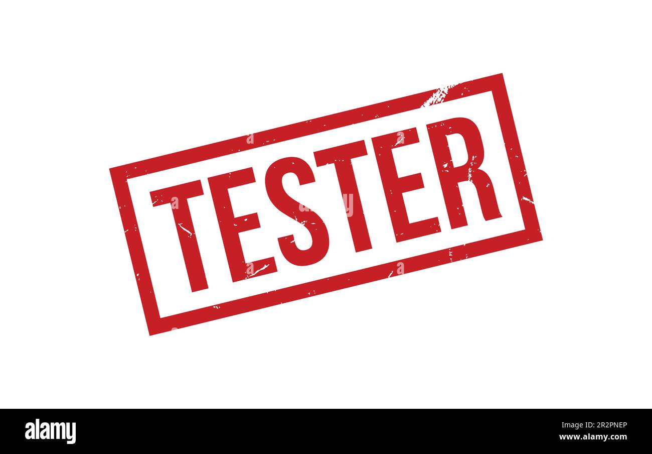 Tester stamp hi-res stock photography and images - Alamy