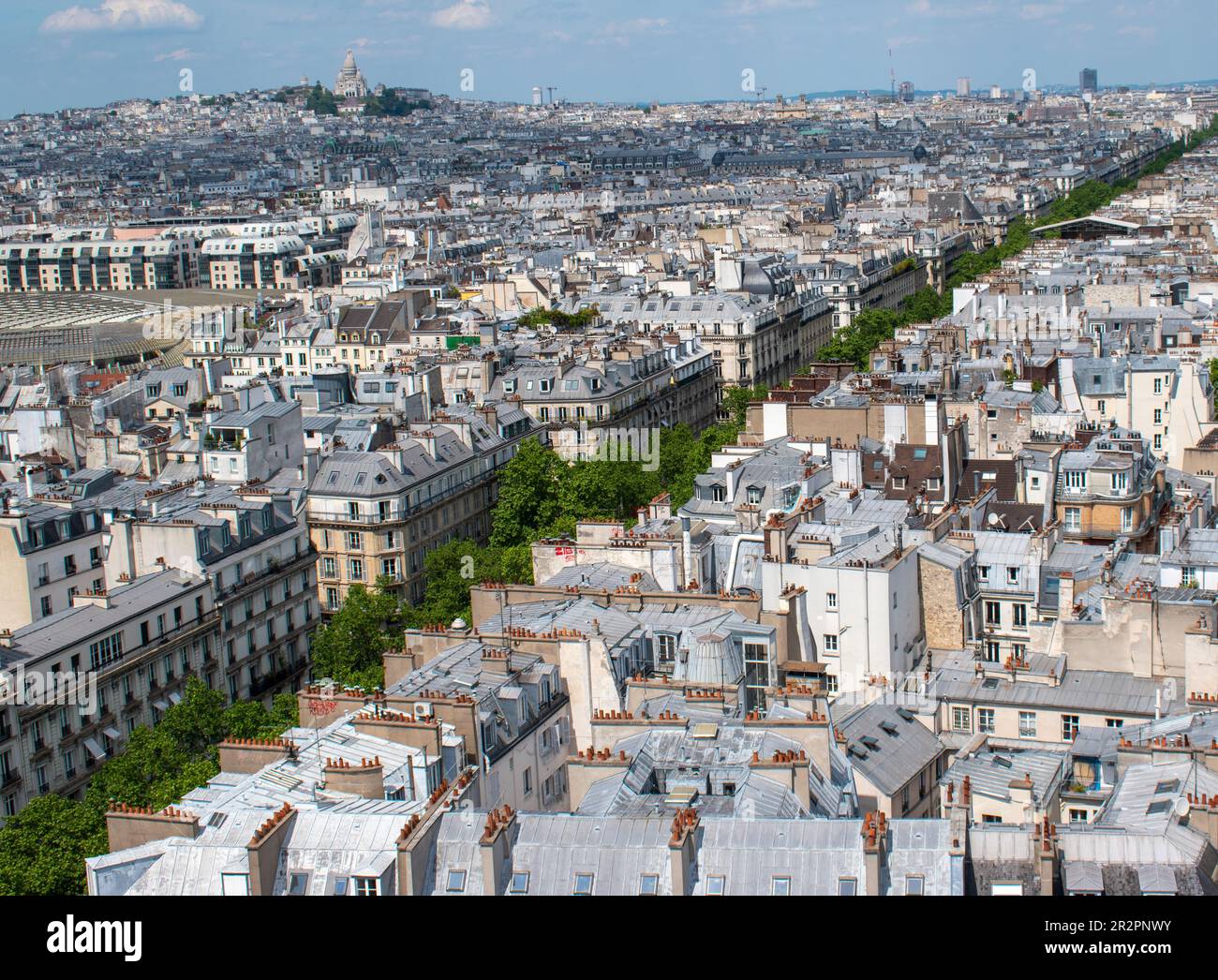 The avenue de Sébastopol in Paris, France Stock Photo - Alamy
