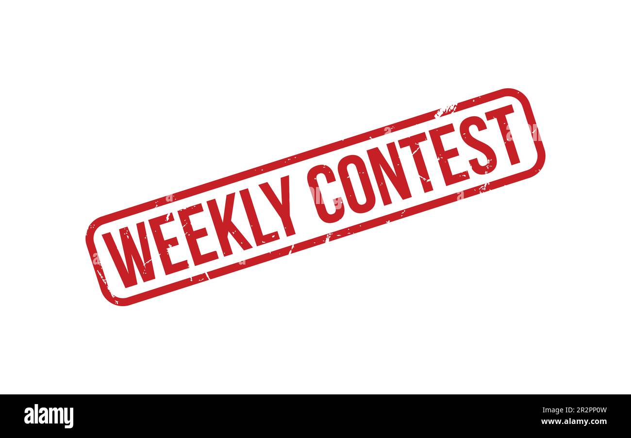 Weekly Contest Rubber Stamp Seal Vector Stock Vector Image & Art - Alamy Weekly Contest Rubber Stamp Seal Vector Stock Vector Image & Art - Alamy