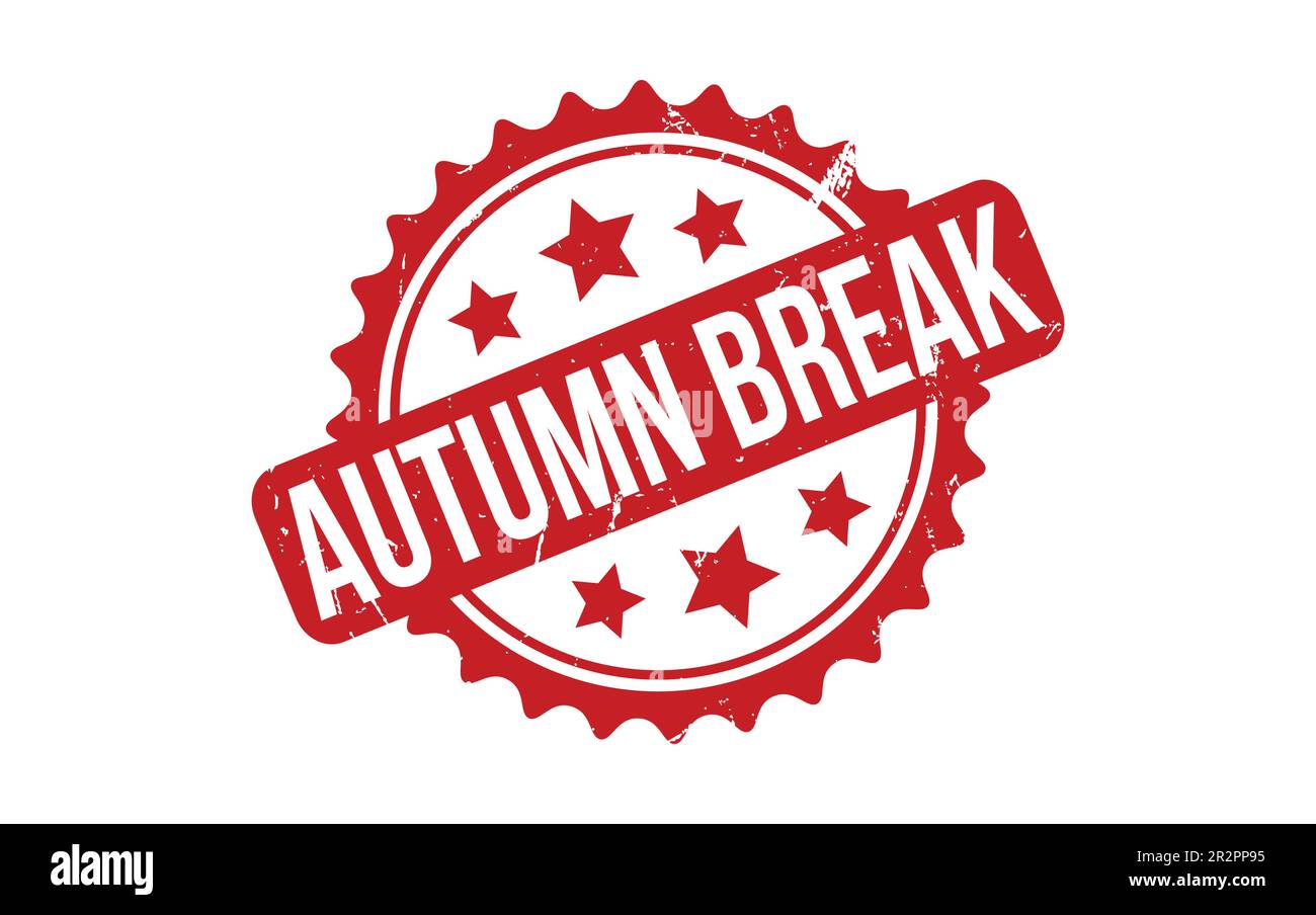 Autumn Break Rubber Stamp Seal Vector Stock Vector Image & Art - Alamy