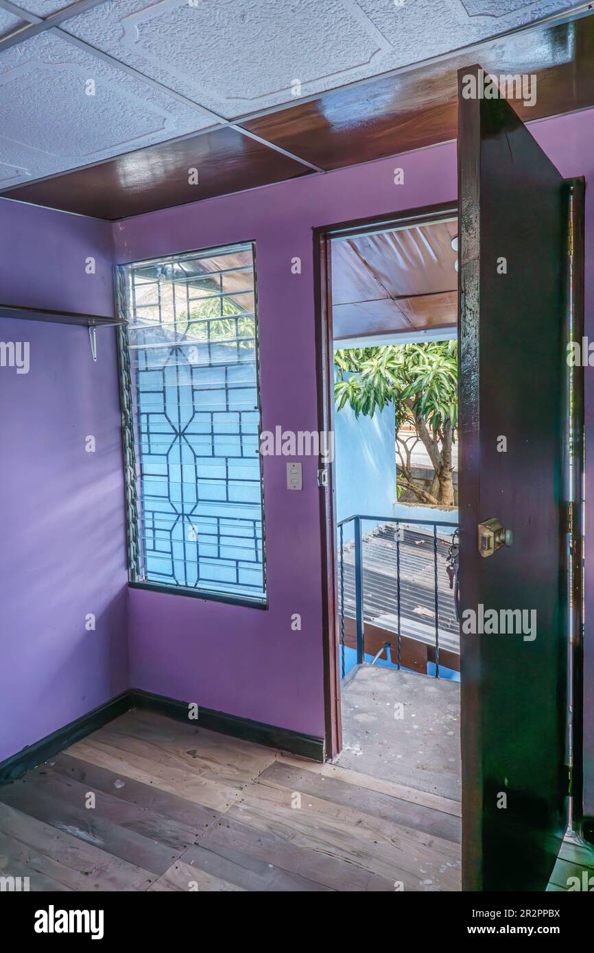 View out of a second floor room in a Nicaraguan house with outside ...