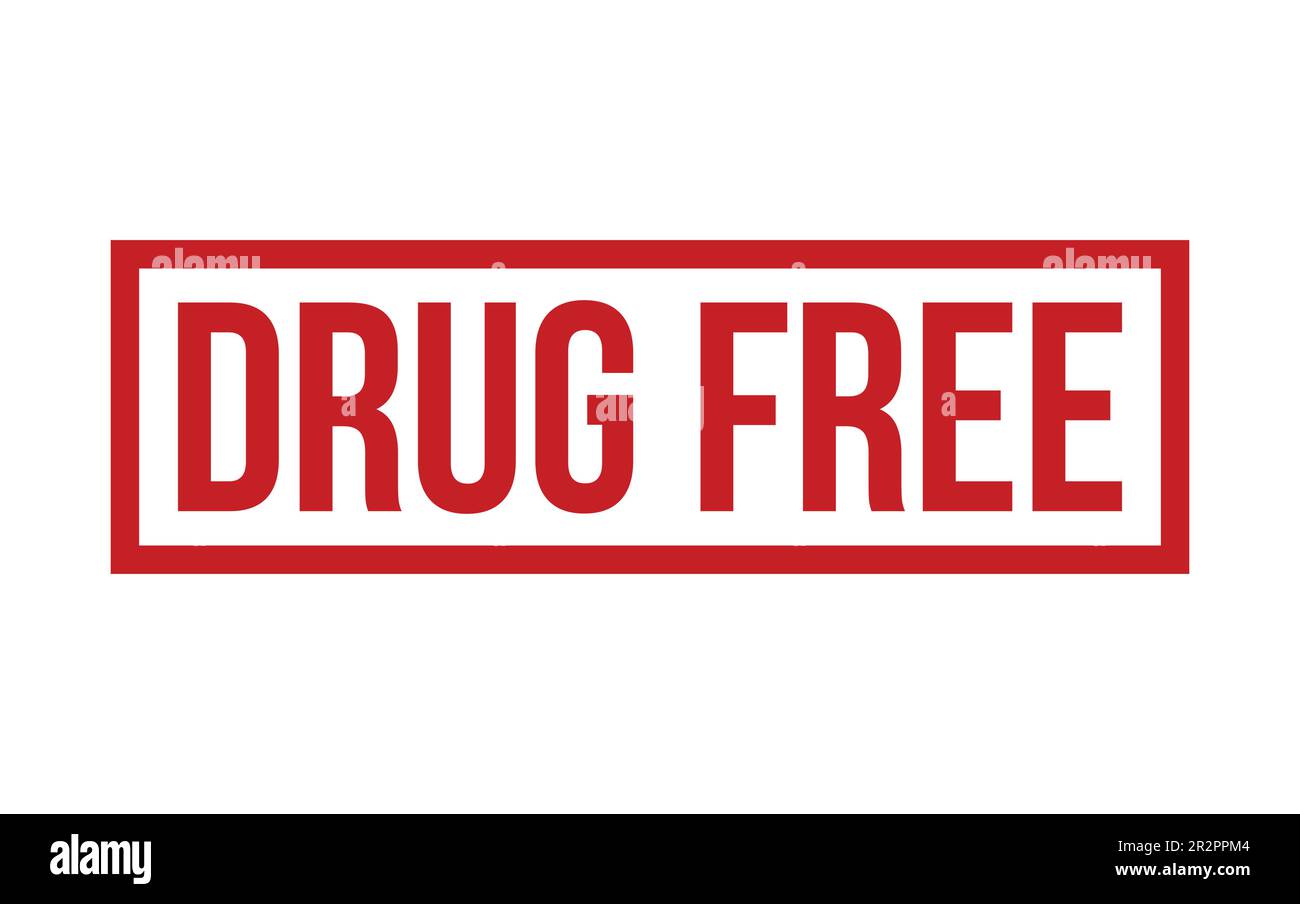 Drug free seal hi-res stock photography and images - Alamy
