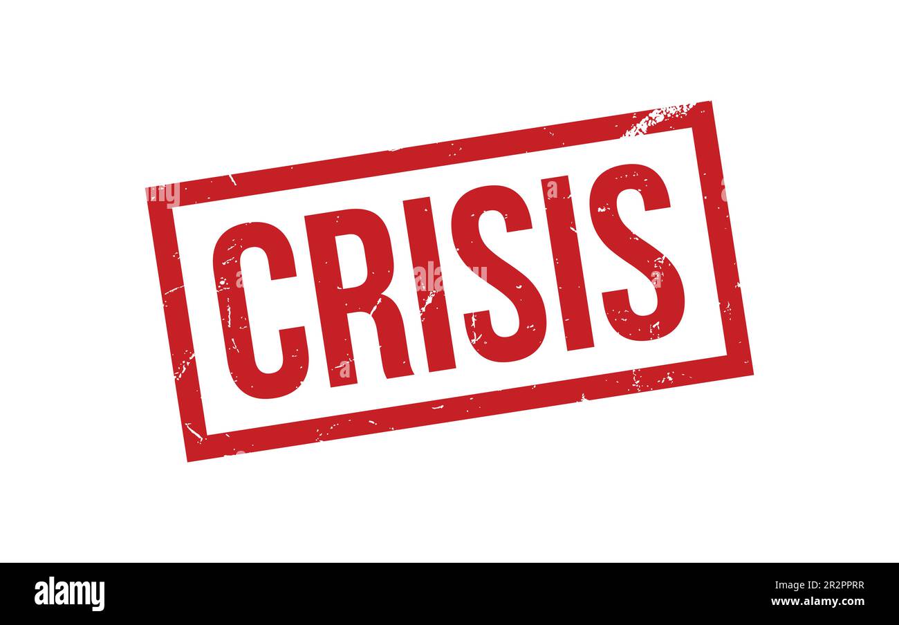 Crisis rubber stamp Stock Vector Images - Alamy