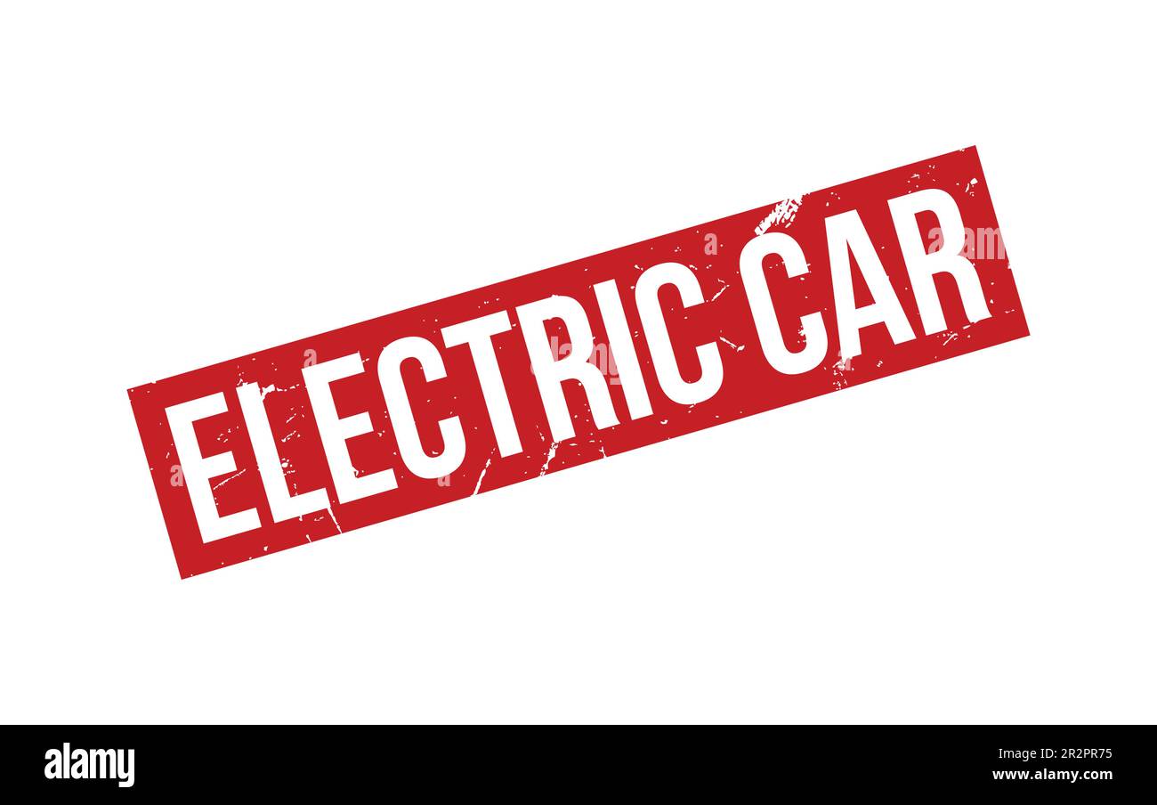 Electric car seal Stock Vector Images - Alamy