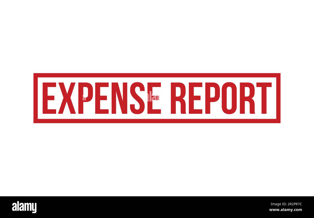 Expense Report Rubber Stamp Seal Vector Stock Vector Image & Art - Alamy