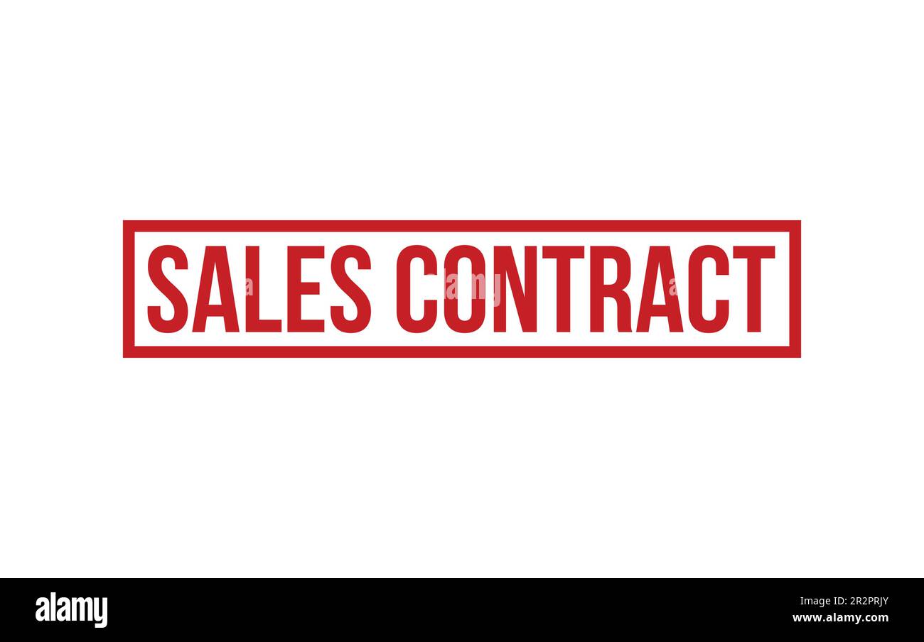 Sales contract stamp Stock Vector Images - Alamy