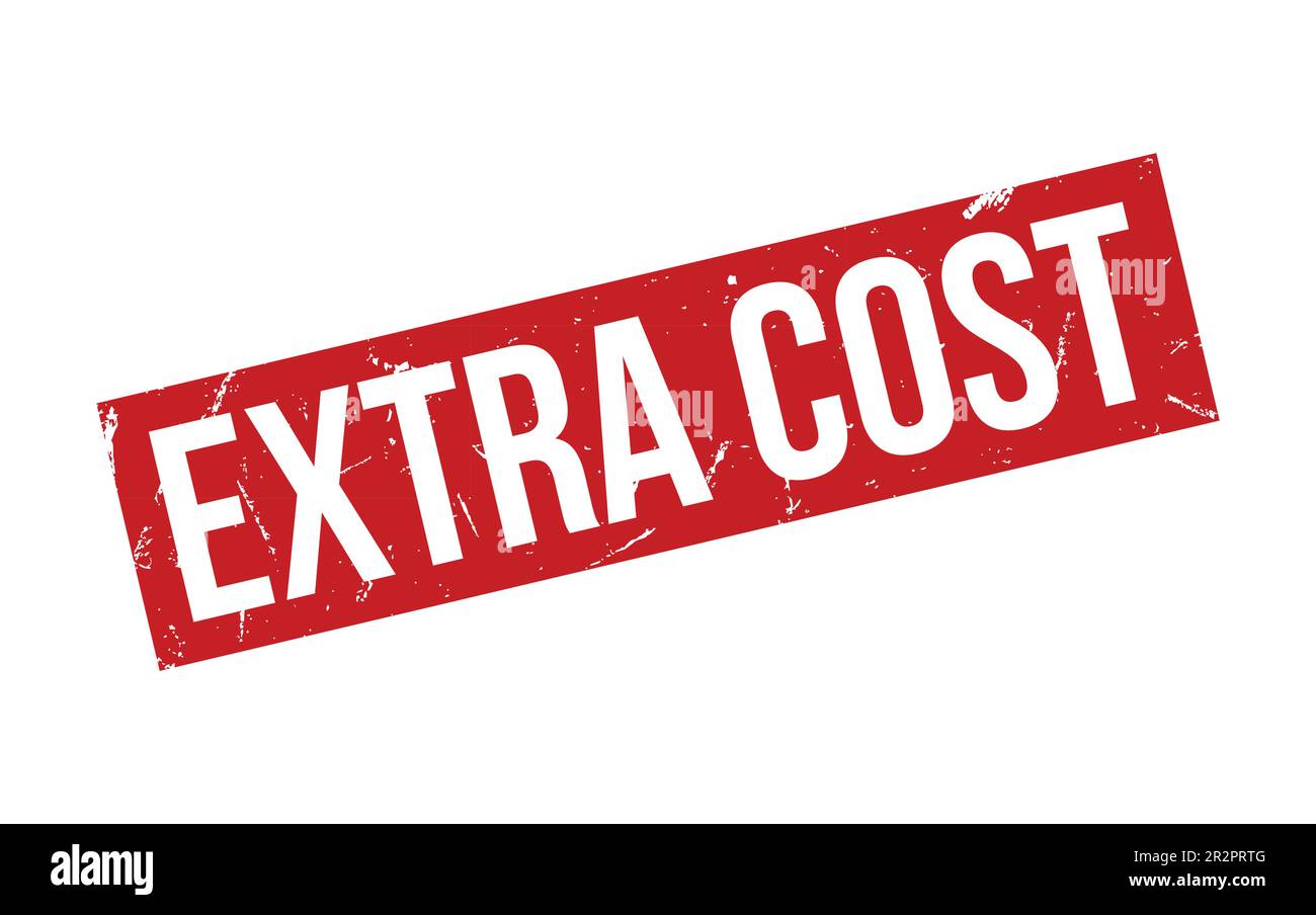 Extra cost rubber stamp hi-res stock photography and images - Alamy