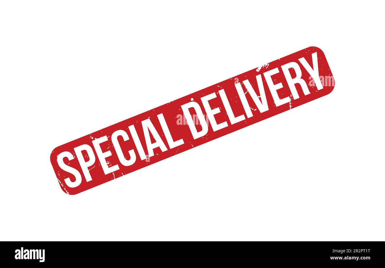Special Delivery Rubber Stamp Seal Vector Stock Vector Image & Art - Alamy