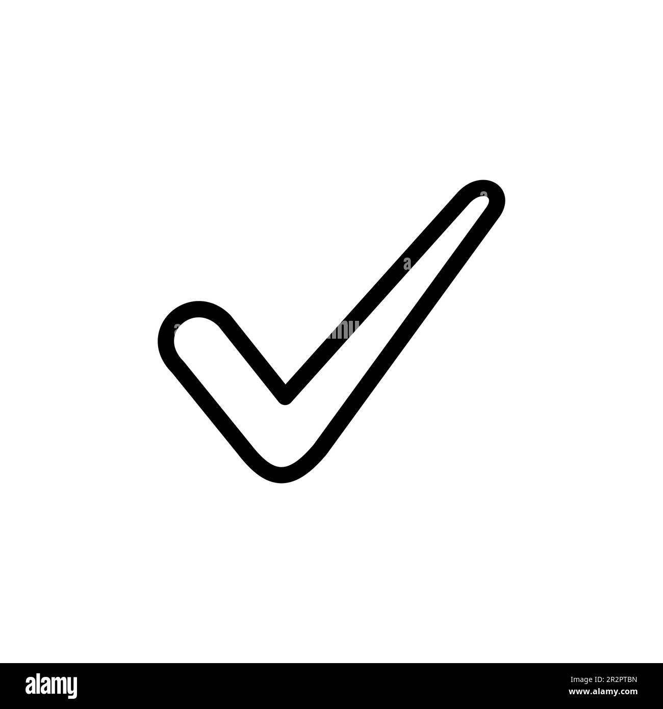 Check mark vector. Check mark icon. Tick mark symbol vector Stock Vector Image & Art - Alamy