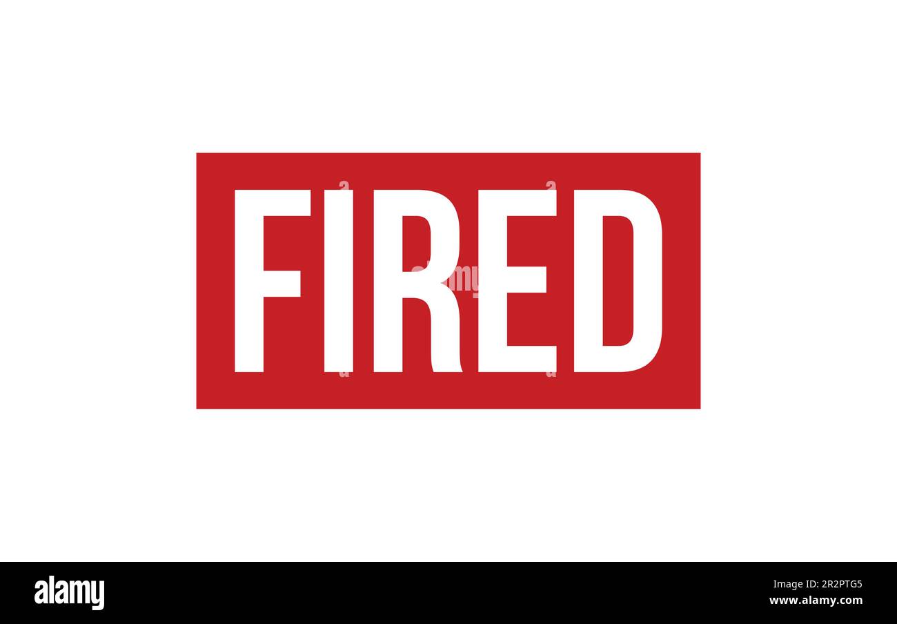 Fired rubber stamp Stock Vector Images - Alamy