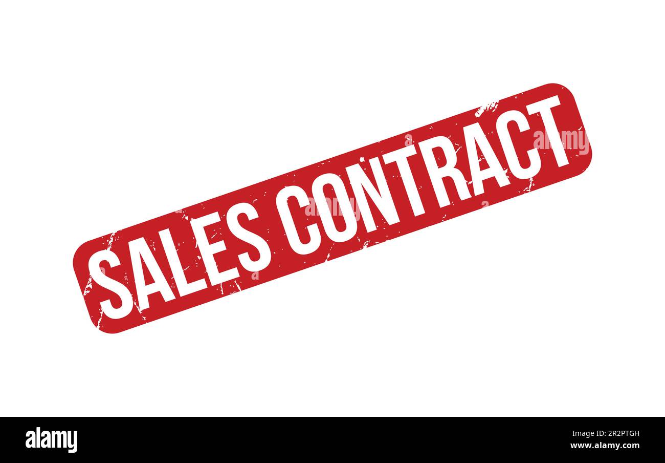 Sales contract stamp hi-res stock photography and images - Alamy