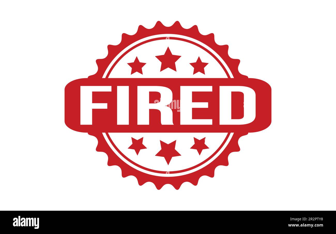 Fired Rubber Stamp Seal Vector Stock Vector Image & Art - Alamy