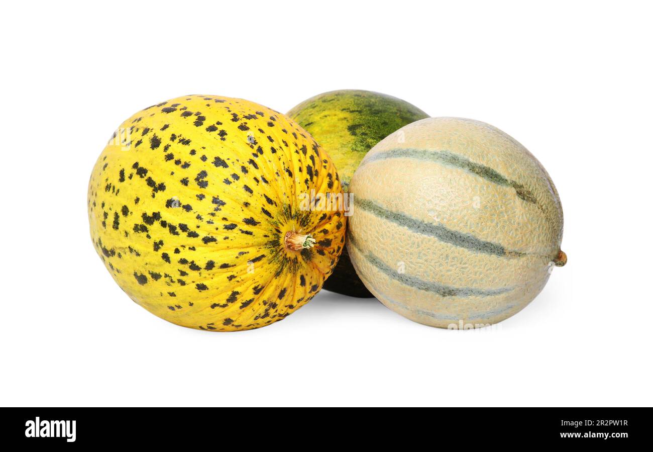 Vibrant yellow musk melon hi-res stock photography and images - Alamy