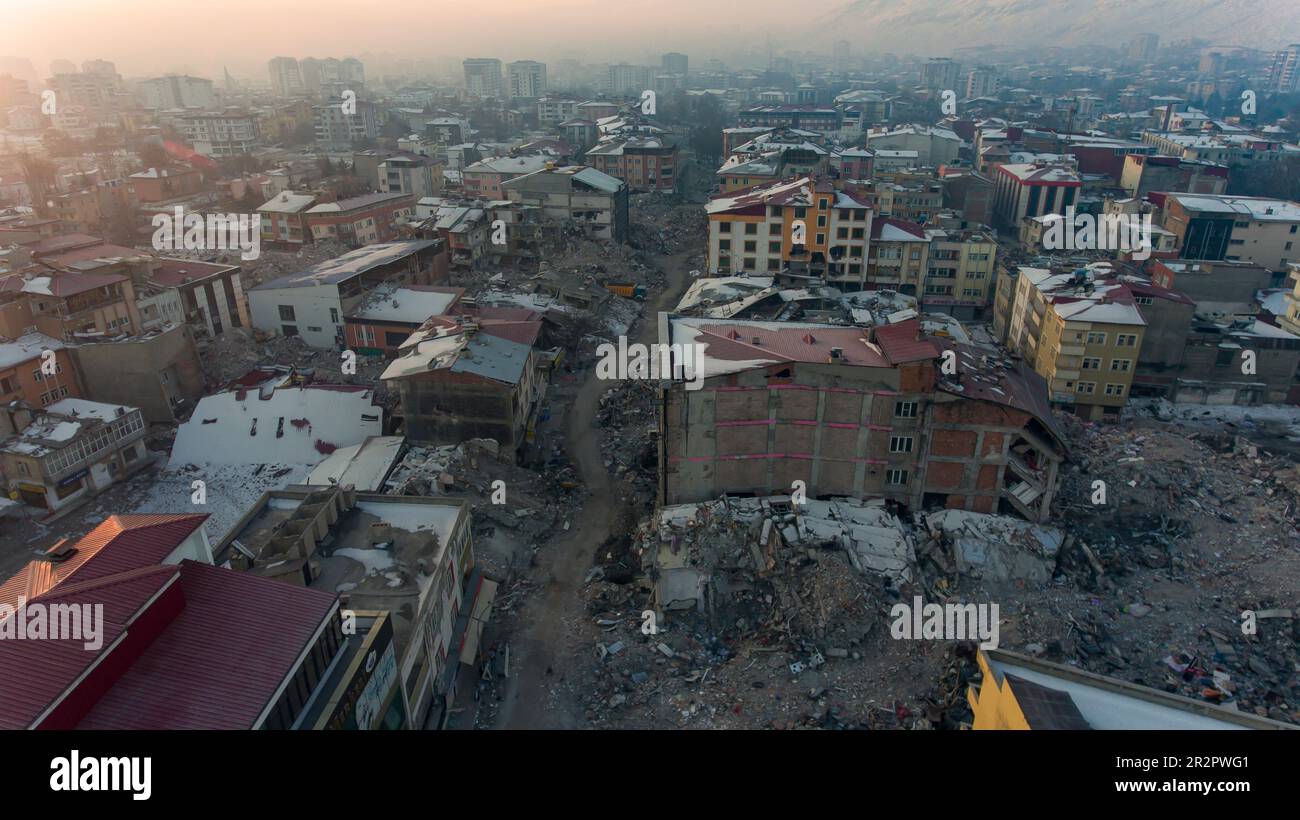 Elbistan Kahramanmaras Turkey 02 07 2023 Turkey Earthquake 2023. A ...