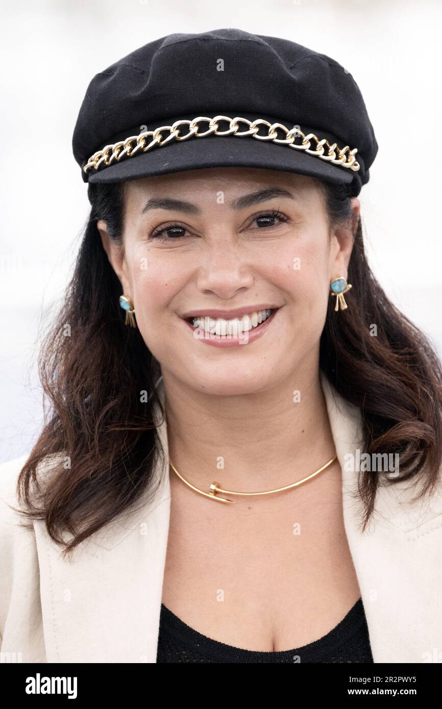 Cannes, France. 21st May, 2023. Hend Sabry attends Les Filles D Olfa ...