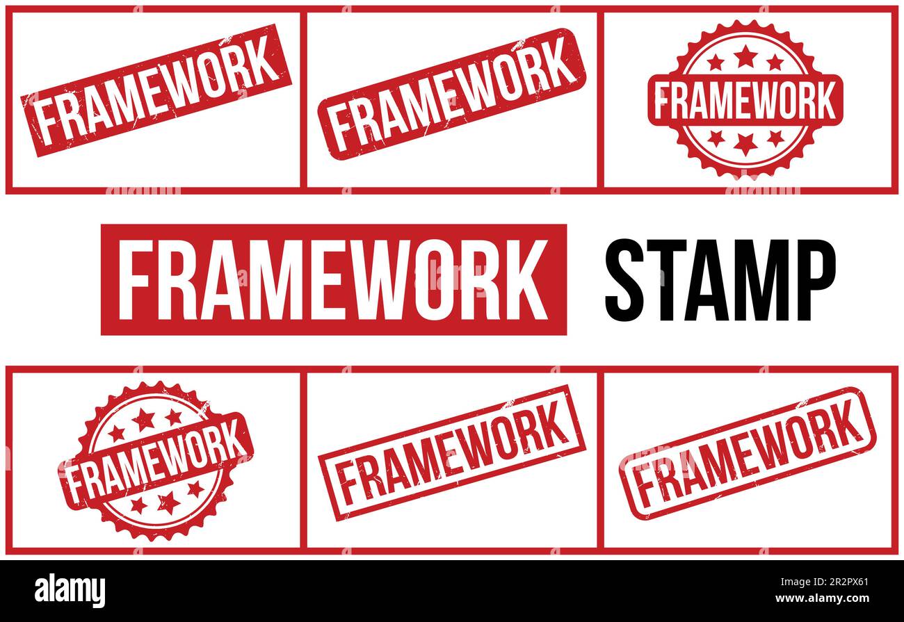 Framework rubber stamp hi-res stock photography and images - Alamy