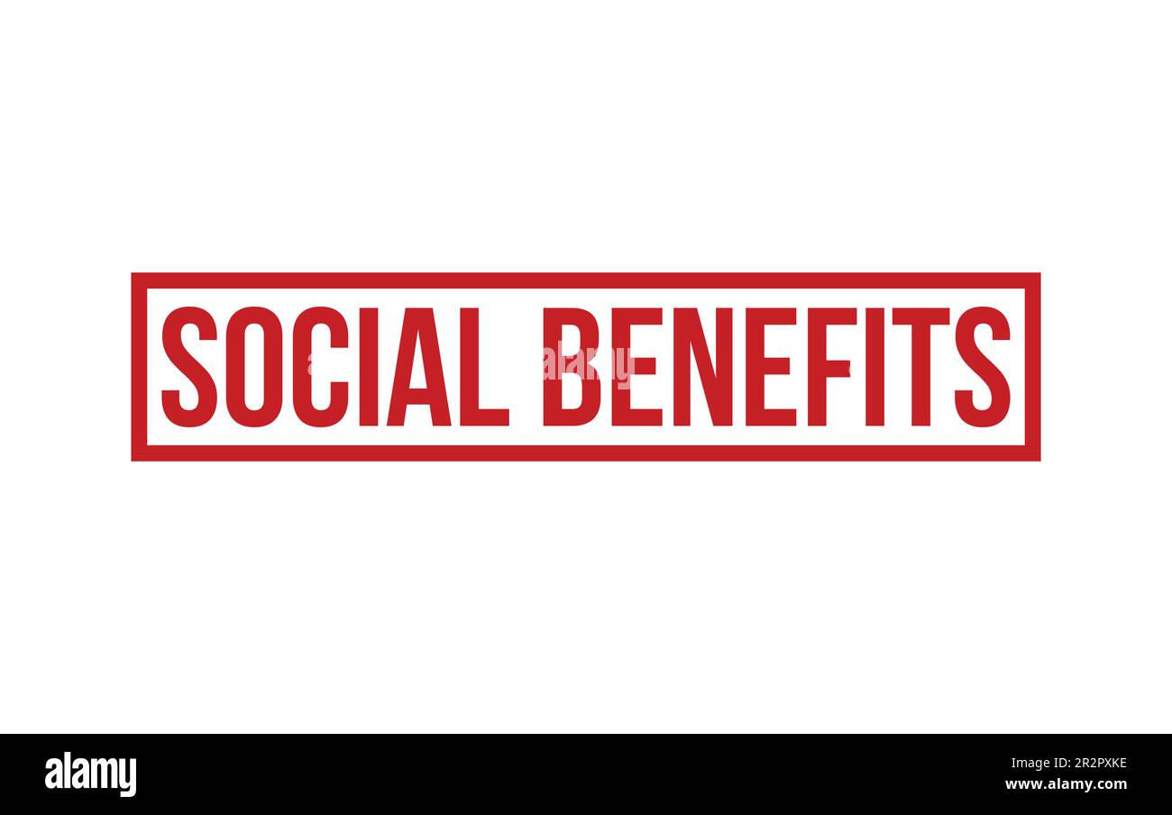 Social Benefits Rubber Stamp Seal Vector Stock Vector Image & Art - Alamy