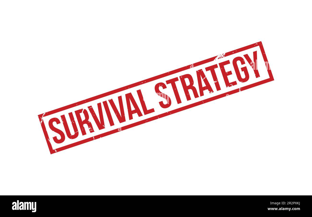 Survival Strategy Rubber Stamp Seal Vector Stock Vector Image & Art - Alamy
