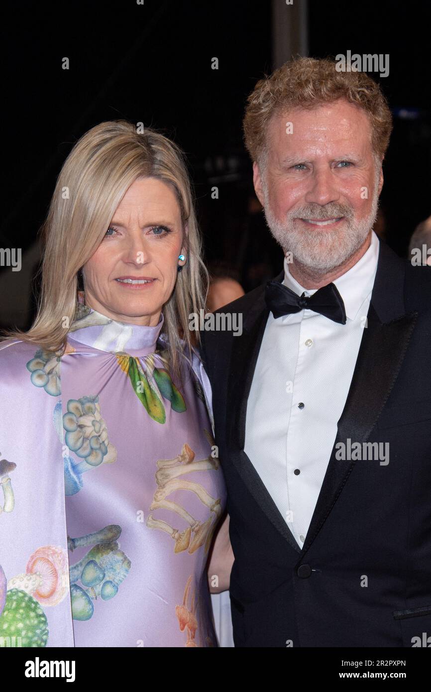 Cannes, France. 20th May, 2023. Will Ferrell and Viveca Paulin ...