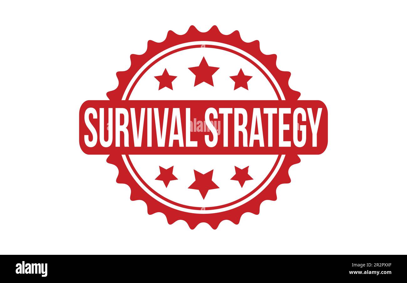 Survival Strategy Rubber Stamp Seal Vector Stock Vector Image & Art - Alamy
