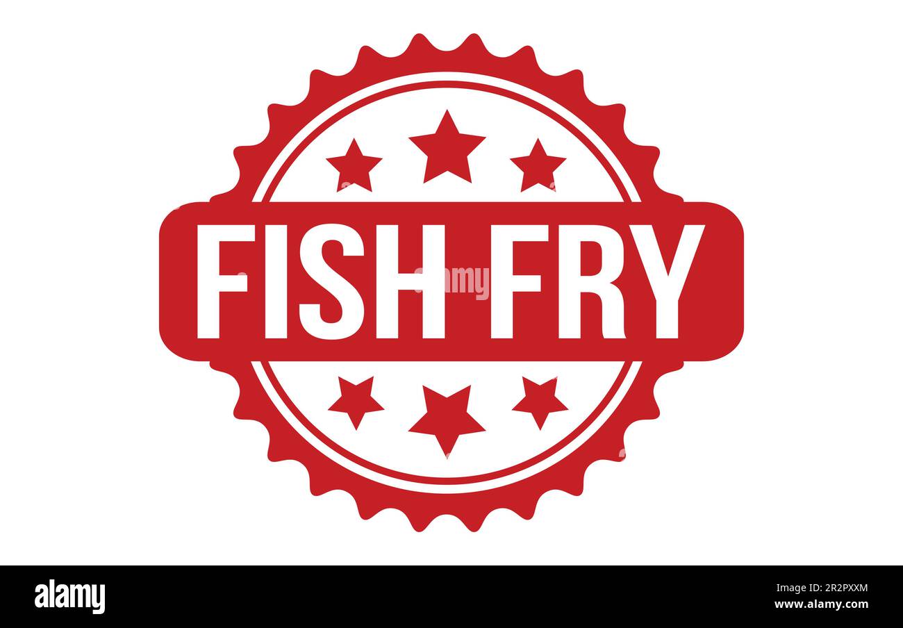 Fish Fry Rubber Stamp Seal Vector Stock Vector Image & Art - Alamy