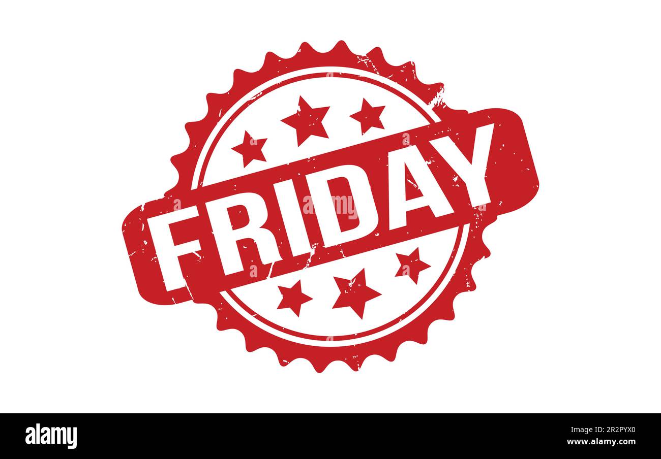 Friday Rubber Stamp Seal Vector Stock Vector Image & Art - Alamy