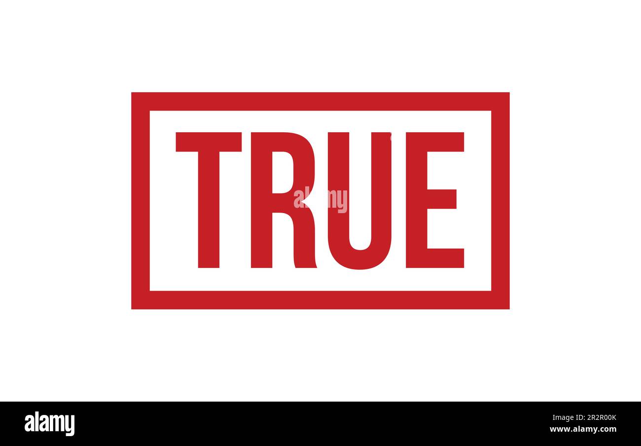 True Rubber Stamp Seal Vector Stock Vector Image & Art - Alamy