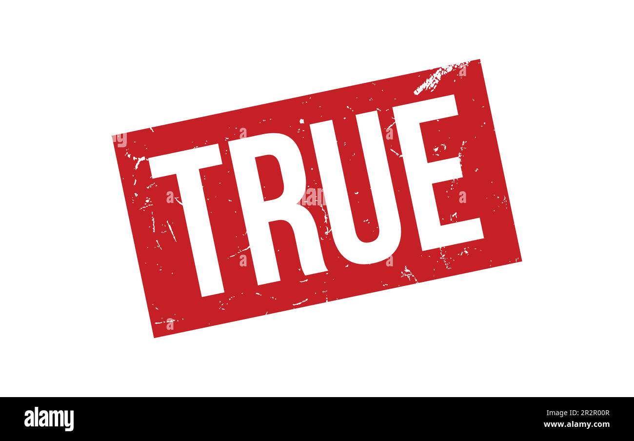 True Rubber Stamp Seal Vector Stock Vector Image & Art - Alamy