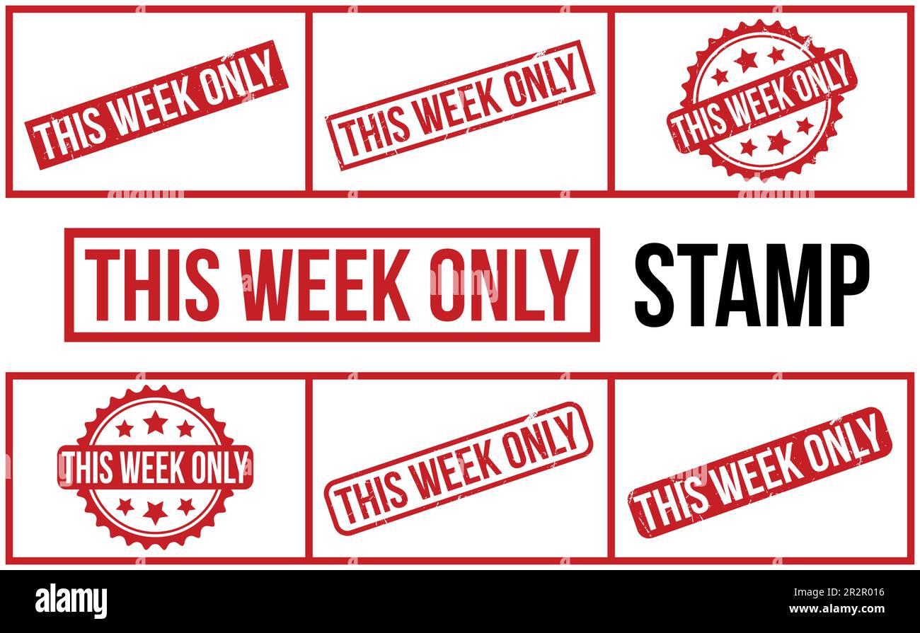 This week only seal hi-res stock photography and images - Alamy