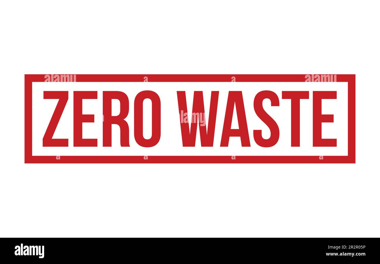 Zero Waste Rubber Stamp Seal Vector Stock Vector Image & Art - Alamy