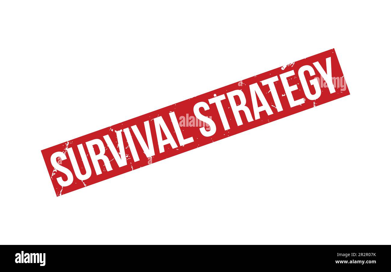 Survival Strategy Rubber Stamp Seal Vector Stock Vector Image & Art - Alamy