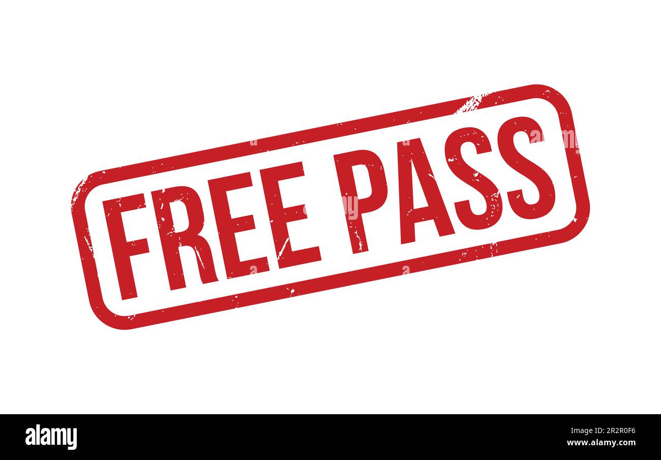 Free pass rubber stamp hi-res stock photography and images - Alamy
