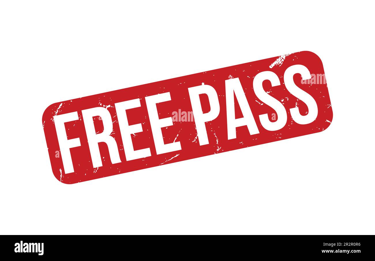 Free pass rubber stamp hi-res stock photography and images - Alamy