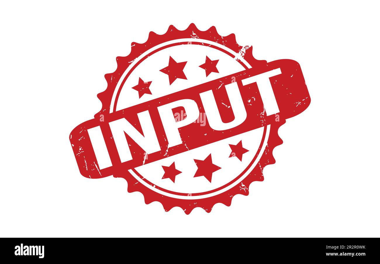 Input Rubber Stamp Seal Vector Stock Vector Image & Art - Alamy