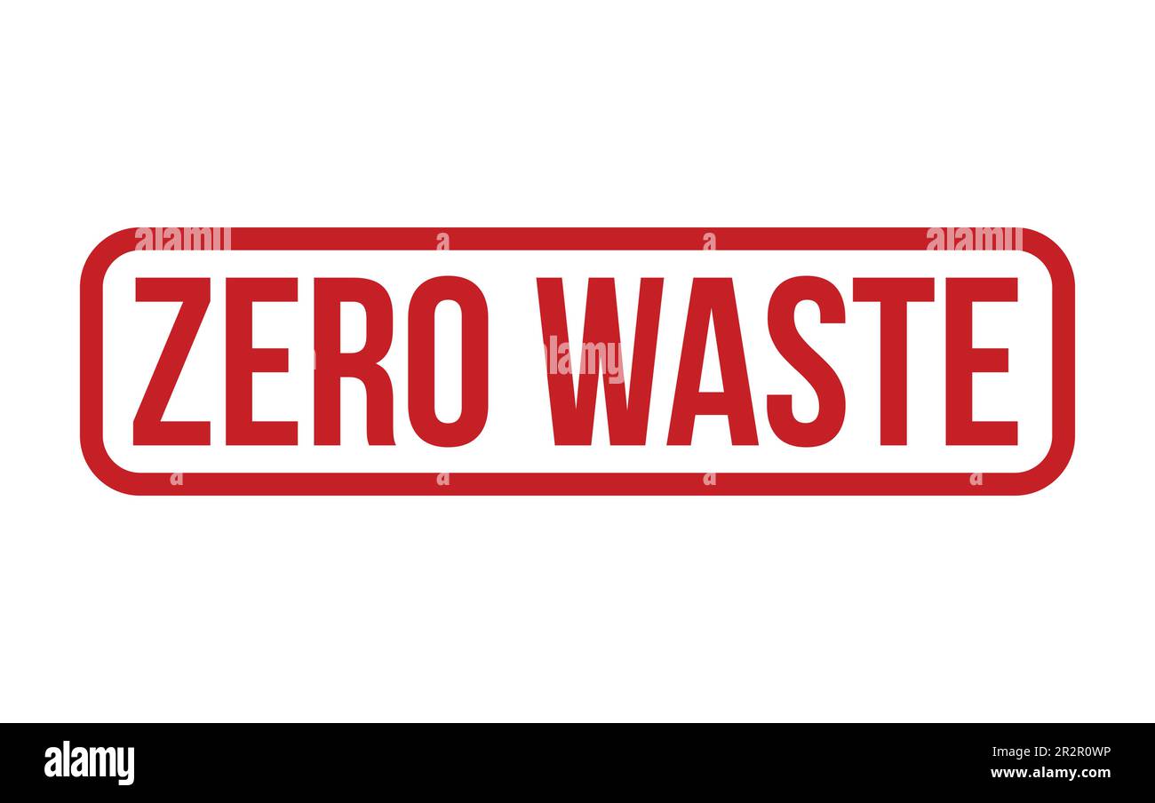 Zero Waste Rubber Stamp Seal Vector Stock Vector Image & Art - Alamy