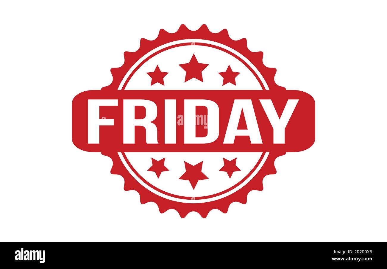 Friday seal Stock Vector Images - Alamy