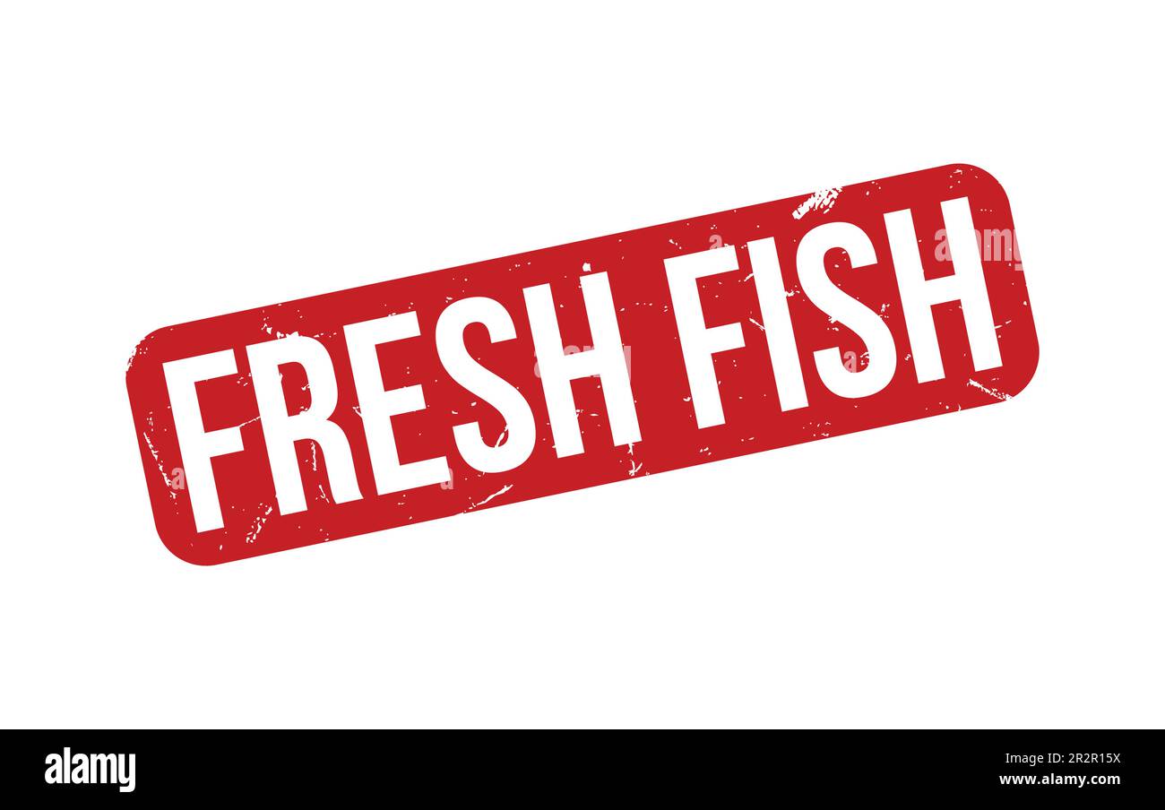 Fresh Fish Rubber Stamp Seal Vector Stock Vector Image & Art - Alamy