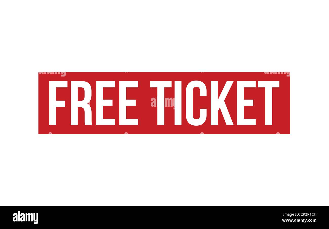 Free Ticket Rubber Stamp Seal Vector Stock Vector Image & Art - Alamy