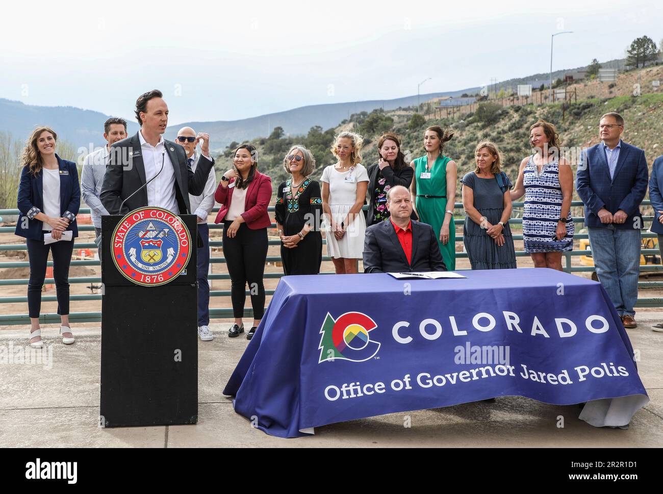 Colorado Sen. Dylan Roberts speaks of the importance of having two ...