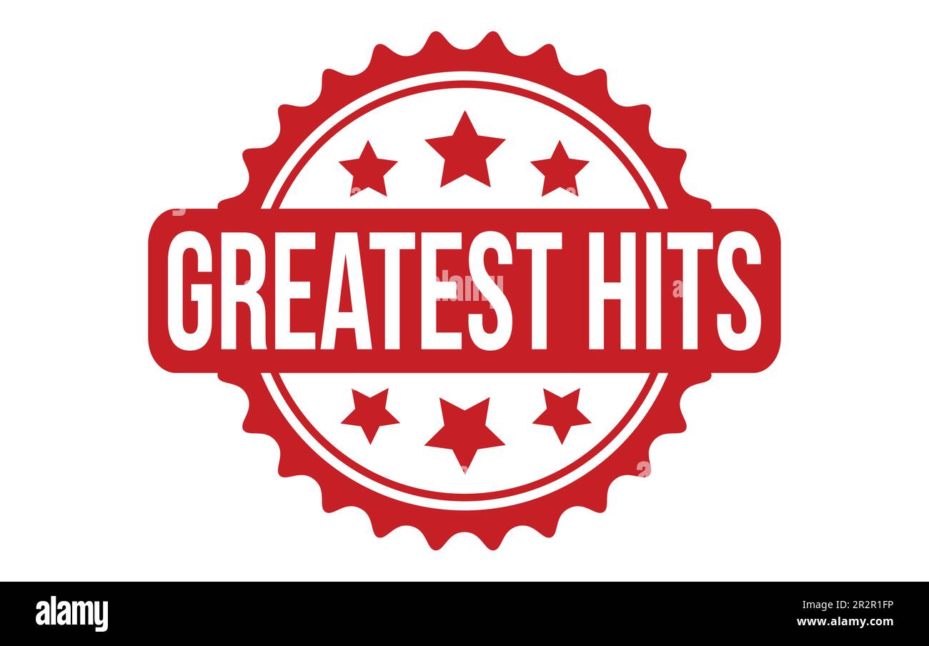 Greatest Hits Rubber Stamp Seal Vector Stock Vector Image & Art - Alamy